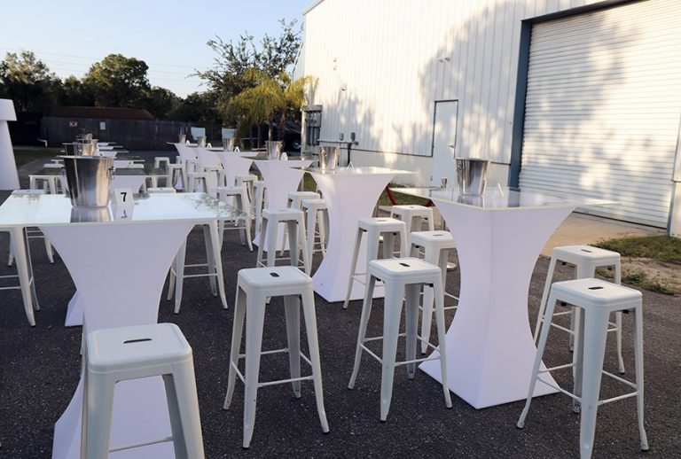 LED High Top Tables – Florida Furniture Rental